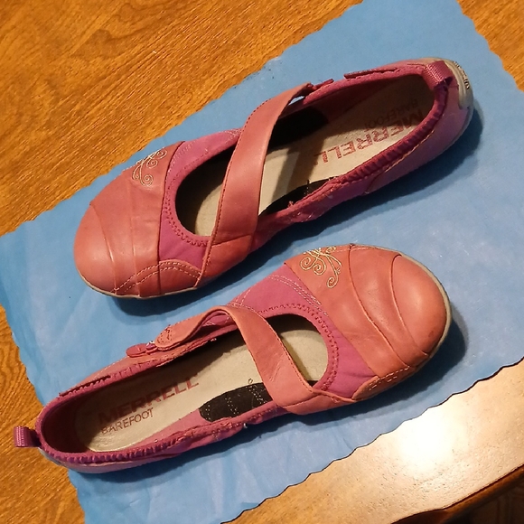 Merrell | Shoes | Merrell Pink Dress Shoes With Crisscross Straps ...